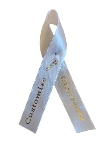 Amazon.com: Create Your Own Custom Celebration of life Memorial Ribbons ...