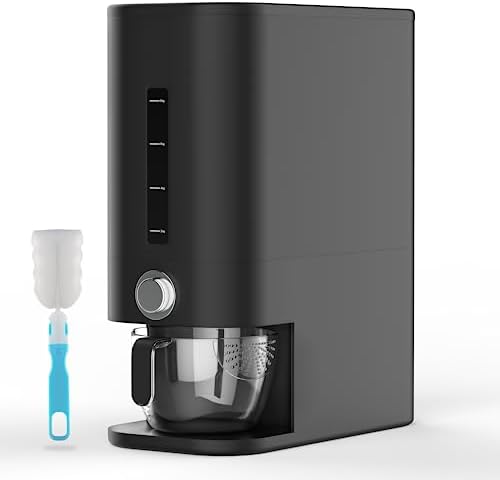 Amazon.com: CookMax CRB-55S Stainless Steel Rice Dispenser 50 Pounds ...
