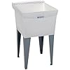 EZ-FLO El Mustee 19F Utilatub 18-Gallon Floor-Mount Laundry/Utility Tub ...