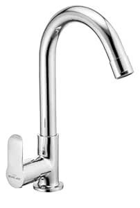 Benelave by Hindware BLQCP78041 Kitchen Sink Pillar Tap with Swan Neck ...