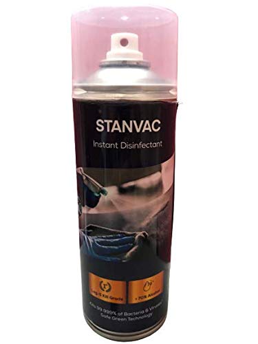STANVAC – INSTANT - DISINFECTANT SPRAY 500ML India’s First LOG 5 – 99. ...