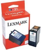 Lexmark 18C0031 Photo colour ink cartridge 31 : Amazon.co.uk: Computers ...