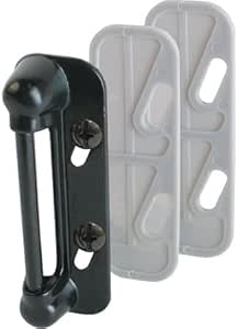 Aluminum Painted Black, Spring-Loaded Screen Door Strike Plate - Amazon.com