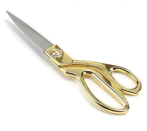 USHA Stainless steel Scissor for Tailoring (Gold handle) : Amazon.in ...