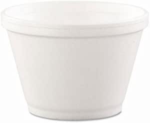 Amazon.com: DCC6SJ12 - Dart 6SJ12 Squat Foam Containers, 6 Ounce by ...