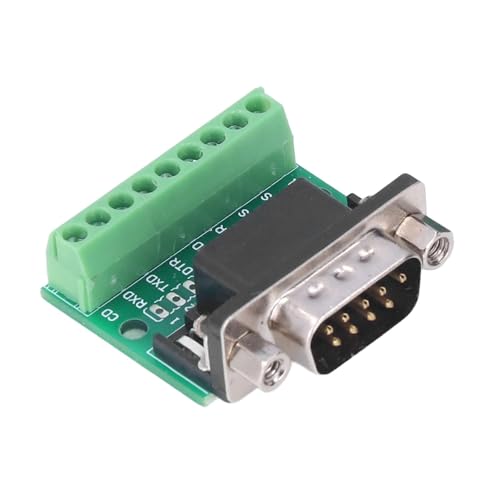 DEWIN DB9 Male Female Connector Adapter Screw Terminal 9 Pin 9 Hole ...