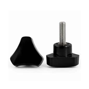 1/2 Pcs Triangle Head Bakelite Hand Tighten Thumb Screw M4 M5 M6 M8 Arc ...