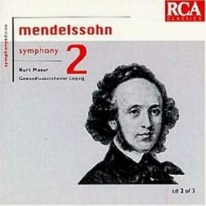 Amazon.co.jp: Mendelssohn - Symphony No 2: ミュージック