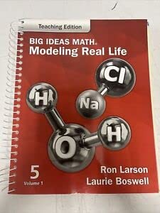 Big Ideas Math: Modeling Real Life (2022) - Grade 5 Teaching Edition ...