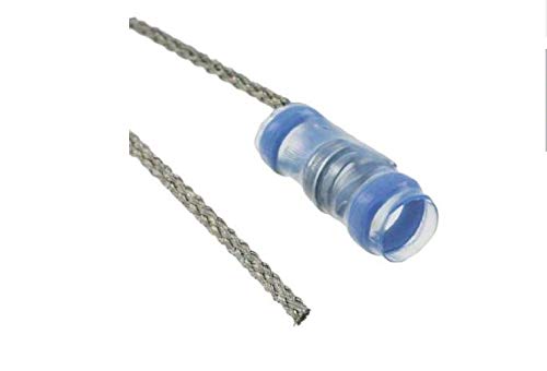 RAYCHEM S02-09-R 19.1mm 22AWG Solder Sleeve Clear Blue Shield ...