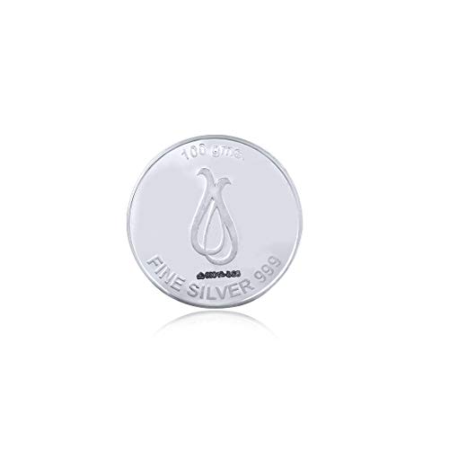 Senco Gold 999 Purity 100 Gram Silver Coin : Amazon.in: Jewellery