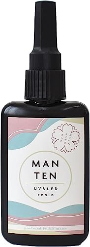 Amazon.co.jp: MYmama レジン液 MANTEN レジン 70g UV&LED 満点 まんてん さらさら 低粘度 クリア コスパ (1本) : ホビー