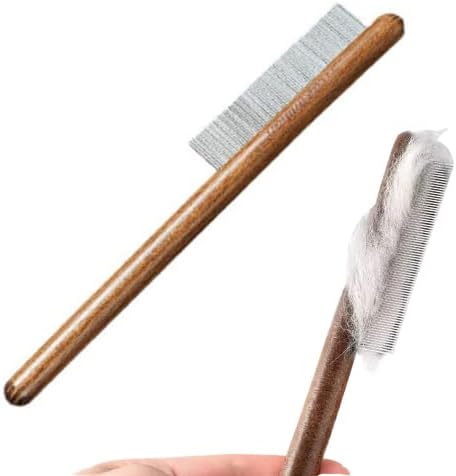 Amazon.com: Pet Flea Combs, Cat Dog Combs Fine Teeth Combs Pet Grooming ...