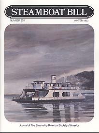 Steamboat Bill Issue 208 Winter 1993: Steamship Historical Society of ...