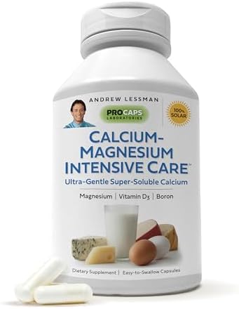 Amazon.com: ANDREW LESSMAN Calcium Magnesium Intensive Care 60 Capsules ...
