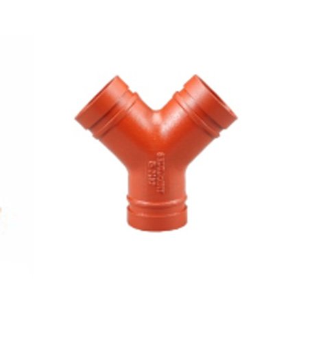 Shurjoint 71374G-G # 7137 Ductile Iron True Wye, Galvanized, 4": Amazon ...