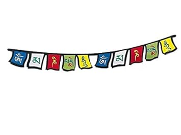 Buy RDK SON'S Himalayan Prayer Sticker/Tibetan Adhesive Sticker/Om Amne ...