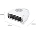 Dimplex 2KW Electric Fan Heater, Compact Fan Heater with 2 Heat ...