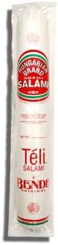 Amazon.com: Hungarian Brand Salami - Teli, approx. 2.1lb : Grocery ...