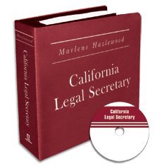California Legal Secretary: Marlene Hazlewood: Amazon.com: Books