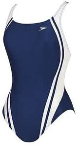 Amazon.com: Speedo Quantum Splice Female Super Proback,Navy/White,28Y ...