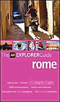 Aa Explorer Rome: AA Publishing: 9780749543815: Amazon.com: Books