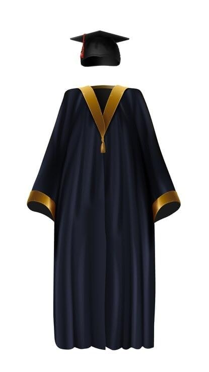 Raj Costume Convocation Dress Gradution GOWN and Cap for Kids Adult Men ...