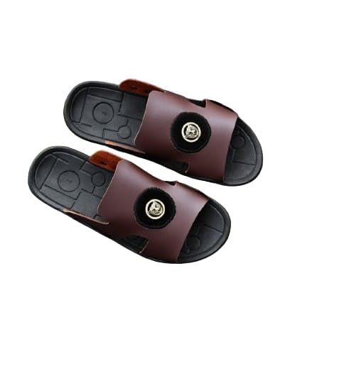 stylish footwear sliders for men sliders (BROWN, 10) : Amazon.in: Fashion
