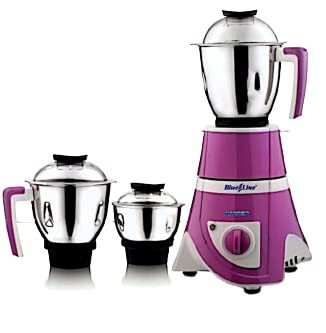 Buy Blue Line Multipurpose 1HP WATT Mixer Grinder Leakproof Jars with ...