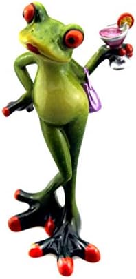 Amazon.com: NMFIN 4pack Frog Garden Statue,3D Outdoor Frog Sculptures ...