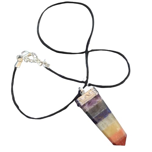 New Shyam Agate 7 Chakra Bead Crystal Stone Pendant/Locket For All ...