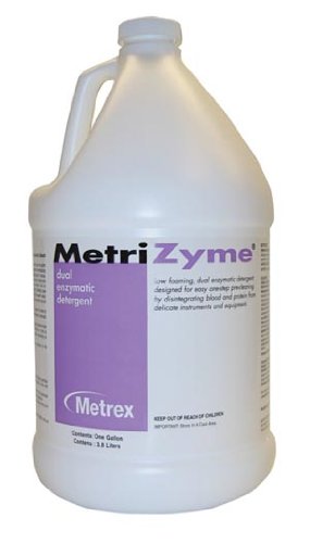 Metrex 10-4000-4 MetriZyme Dual-Enzymatic Detergent, 1 gal Capacity ...