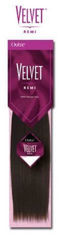 Amazon.com : Outre Velvet Remi 100% Human Hair - Yaki Weaving (10 Inch ...