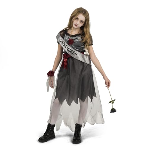 Spooktacular Creations Child Girl Dark Prom Queen Costume, Bad Girl ...
