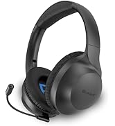 BlueAnt Pump X Wireless Over-Ear Headphones, Bluetooth, Powerful Bass ...