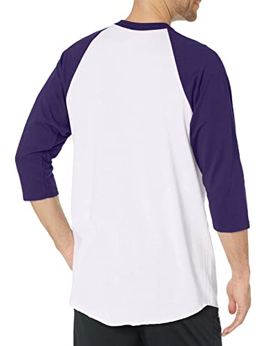 Snapklik.com : MJ Soffe Mens 3/4 Sleeve Baseball Jersey
