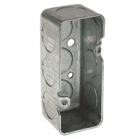 Electrical Box,1 Gang,Galvanized Steel: Electrical Boxes: Amazon.com ...