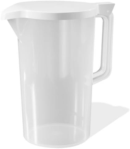Amazon.com | Stewart Serving Jug with Lid 77.4oz / 2.2ltr | Plastic Jug ...