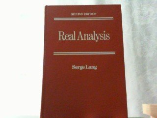 Amazon.com: Real Analysis: 9780201141795: Lang, Serge: Books