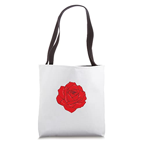 Snapklik.com : Red Rose Tote Bag