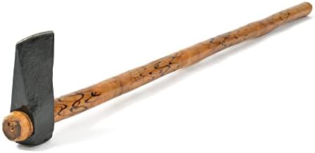 KRUFE Heavy Duty 2 KG Axe with Bamboo Handle - Kulhadi for Tree Cutting ...