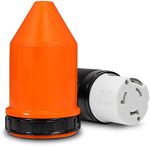 Amazon.com: True Mods 50A RV Power Cord Connector Kit w/Cord Boot ...