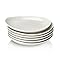 Amazon.com | Sweese Porcelain 11 Inch Dinner Plates Set of 6 - White ...