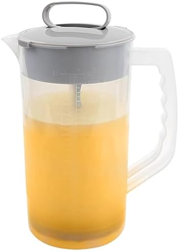 Amazon.com: Hlimior 1 Pack Mixing Pitcher for Drinks 2 Quart/ 64oz ...