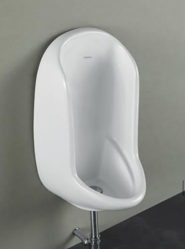 SENISTO Ceramic Wall Mount Small Urinal Pot for Gents/Male/Boys/Men ...