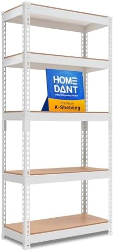 Amazon.com: King’s Rack 5-Tier Steel Storage Rack Boltless Shelving ...