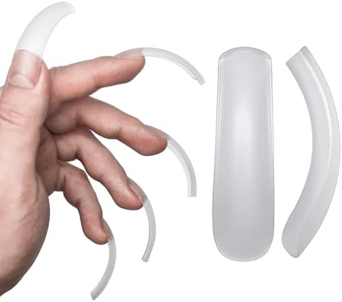 Amazon.com: NOVO OVO Halloween Curved Nail Tips Press on Full Cover ...