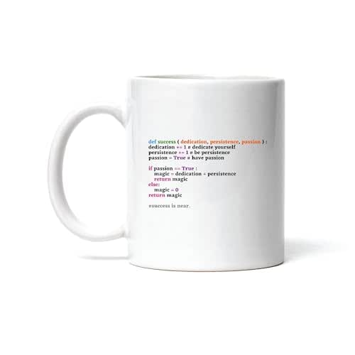 Amazon.com: Python Code Programming Syntax Computer Geek for Developers 11oz 15oz White Coffee ...