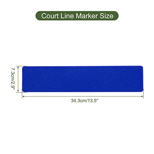 PATIKIL Pickleball Court Marking Kit, 12 Pack Court Line Marker ...