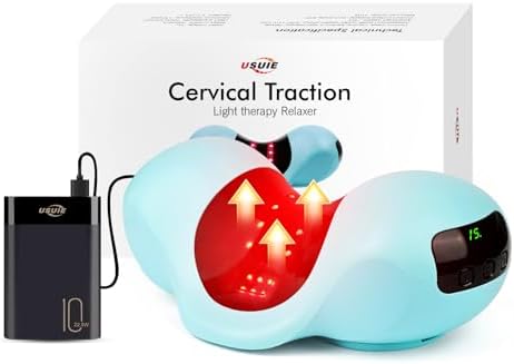 Amazon.com: Deep Neck Pain Relief w/Conductive Magnetic Therapy Heated ...